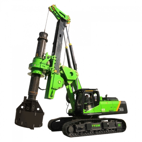 Low headroom drilling rig