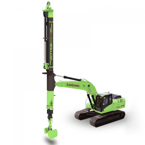Excavator mounted modular drilling rig, Modular Rotary Excavator Drill ...