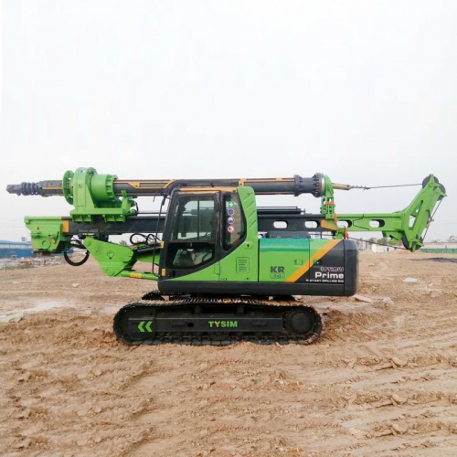 Low headroom drilling rig