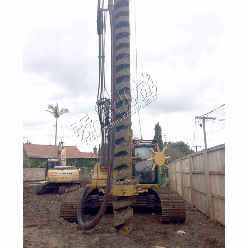 Excavator mounted modular drilling rig, Modular Rotary Excavator Drill ...